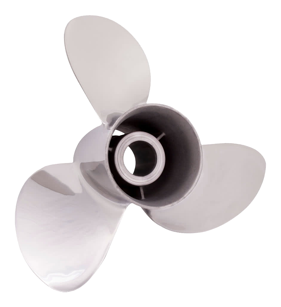 SOLAS Rubex NS3 Stainless Steel Interchangeable Hub 3-Blade Propeller ...